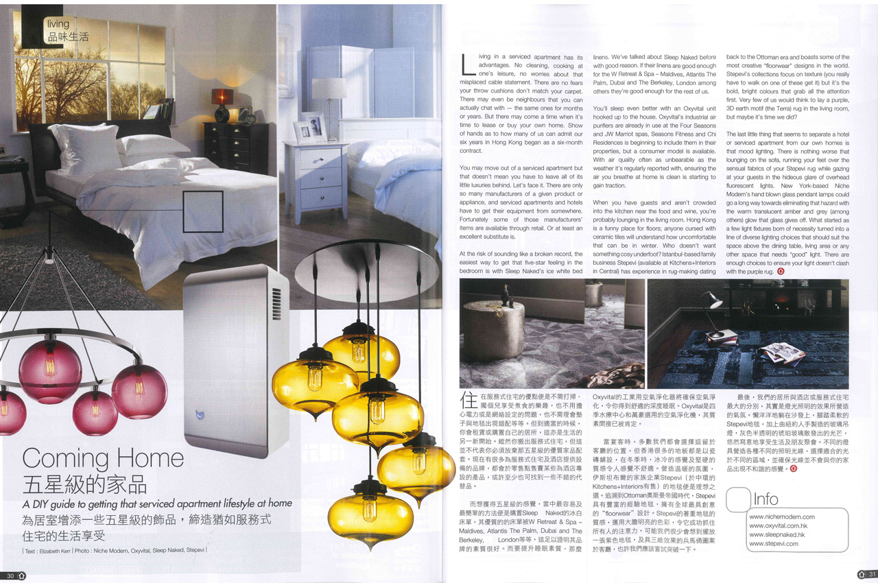 Niche Modern Pendant Lighting in Hong Kong