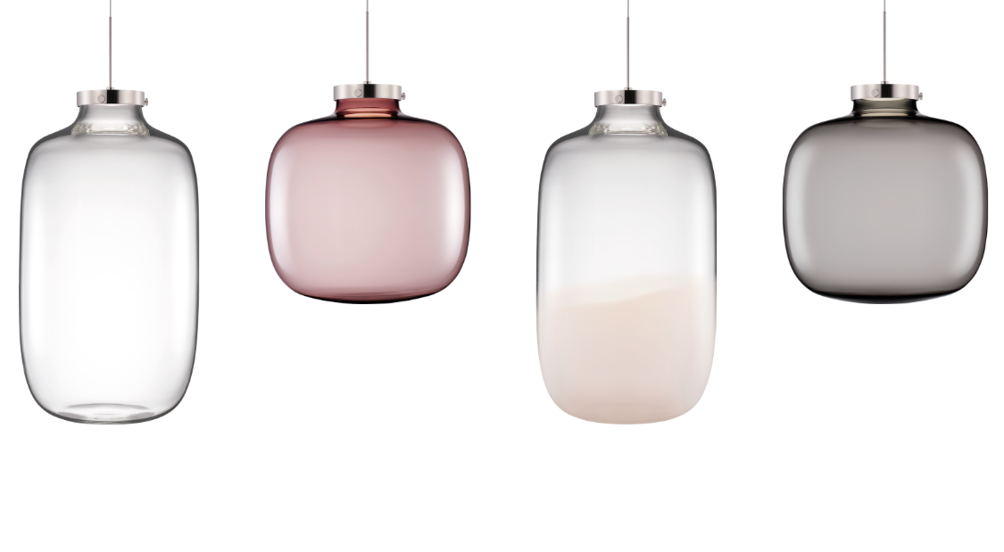 [New] Low Voltage Brava Pendant Lights + Curated Glass Color Palette