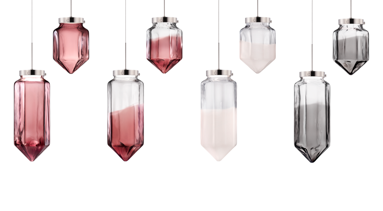 [New] Low Voltage Facet Pendant Lights + Curated Glass Color Palette